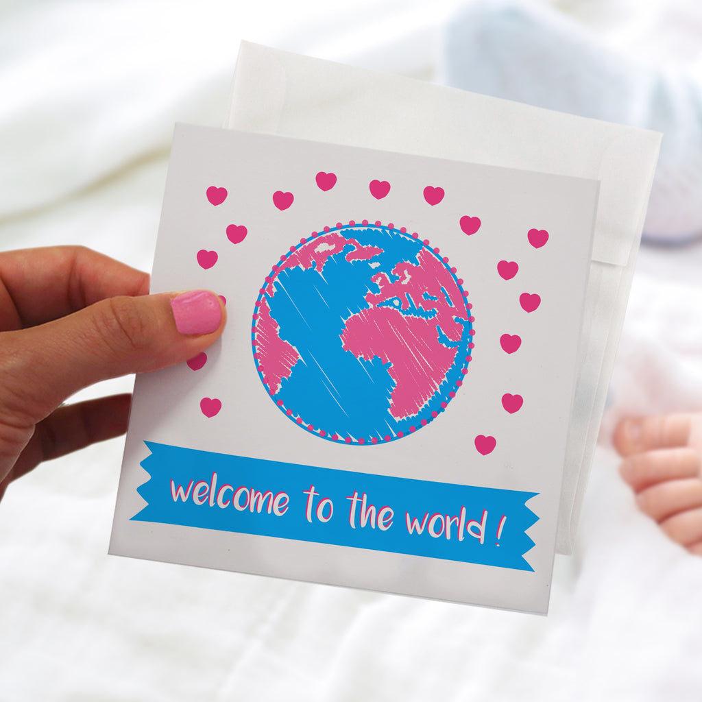 greeting card | wecome to the world – spreadthemagic | greeting cards